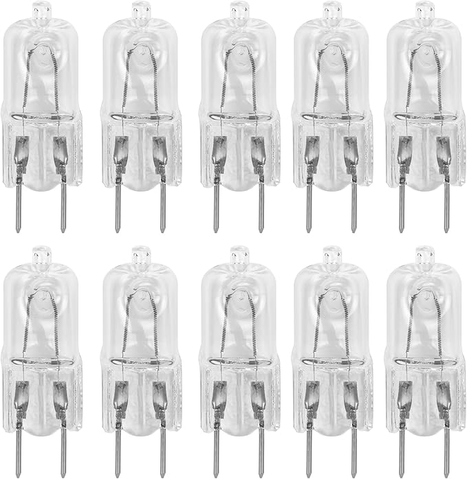 10 Pack-G8 25W 120V Halogen Light Bulbs JCD Type 110v 130v 25 Watt T4 ...