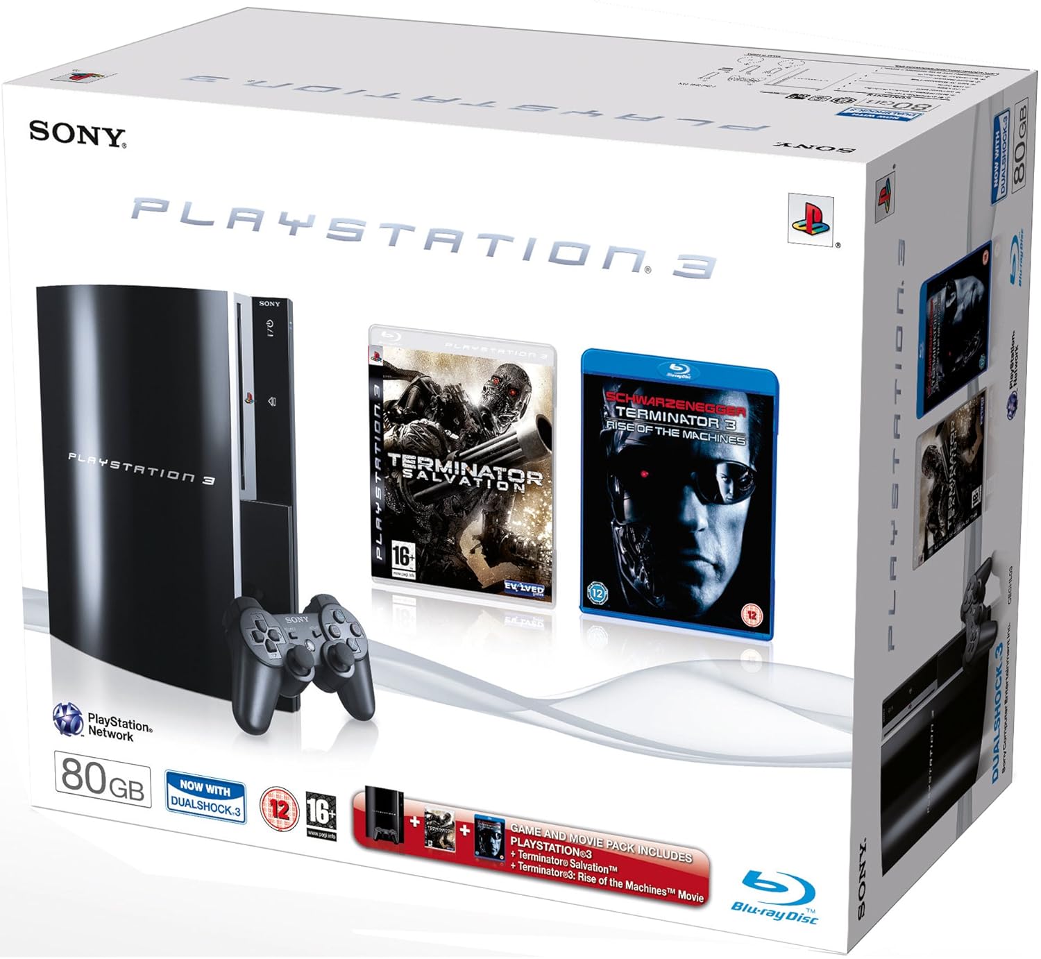 PlayStation 3 - Konsole 80 GB inkl. Terminator: Salvation (PS3 ...