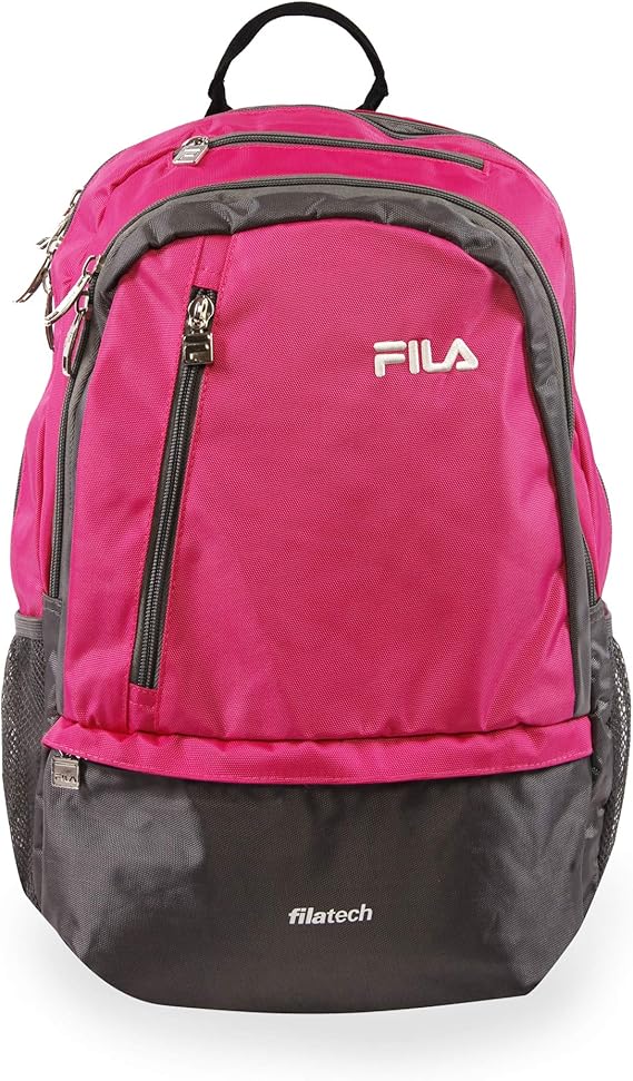 Fila Duel Tablet and Laptop Backpack, Pink: Amazon.ca: Luggage & Bags