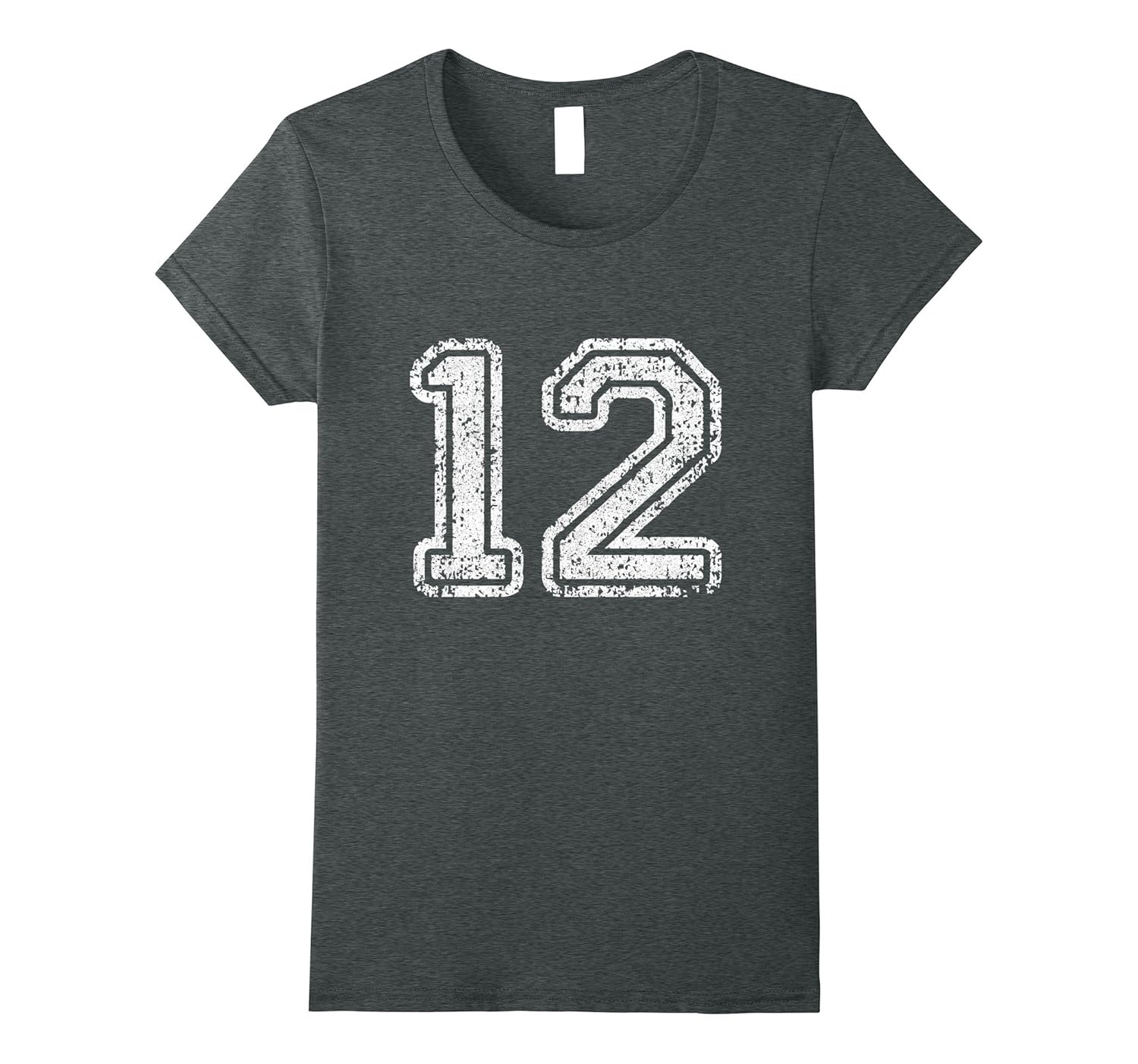 Jersey Number 12 Twelve T-shirt Football Number Sports-4LVS – 4loveshirt