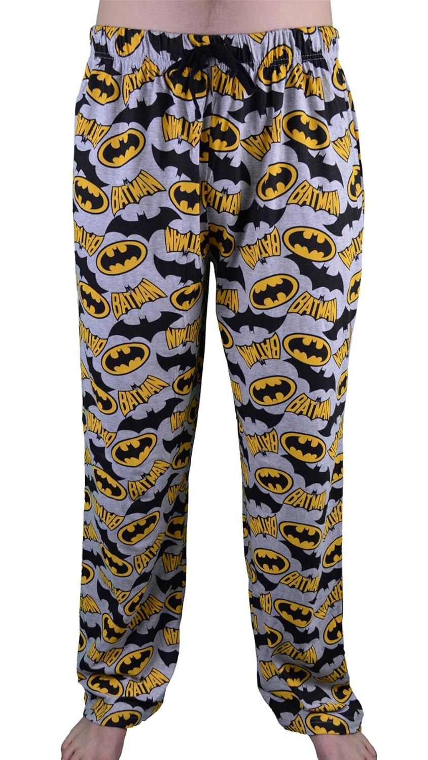 Men's Clothing Mens Batman Logo Lounge Pants Nightwear