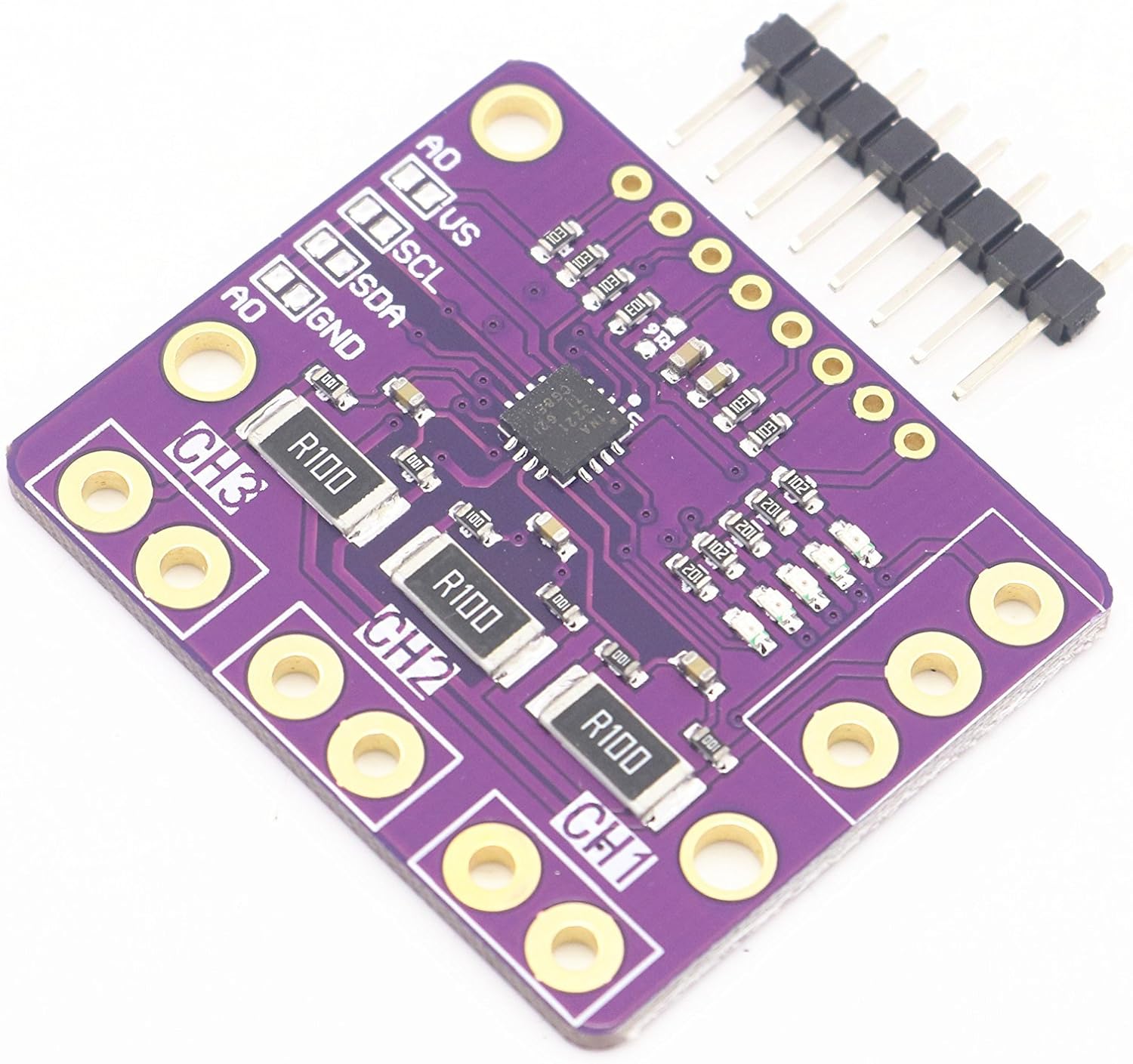 Amazon.com: SMAKN INA3221 Current and Power Monitoring/Control Module（3 ...