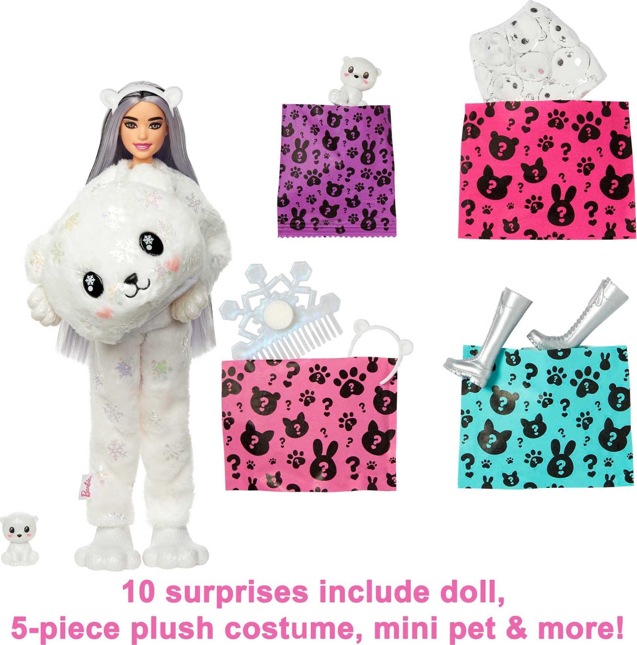 Mua Barbie Cute Up Kigurumi Barbie Shirokuma (Dress Up Doll) HJL64 trên ...