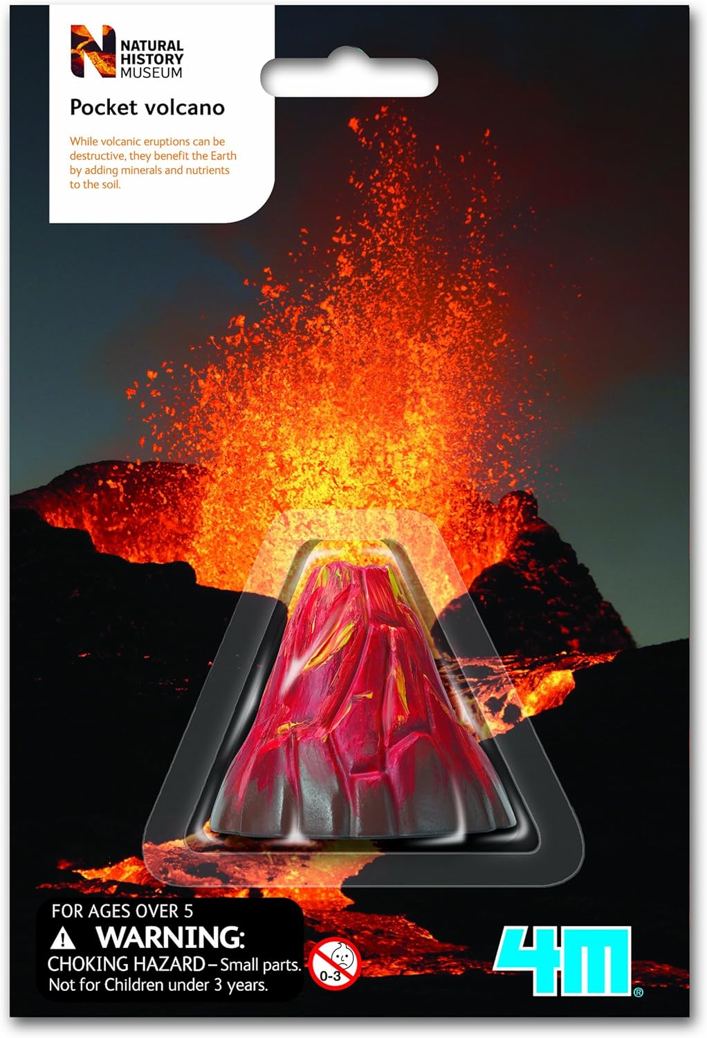 Natural History Museum Pocket Volcano: Amazon.co.uk: Toys & Games