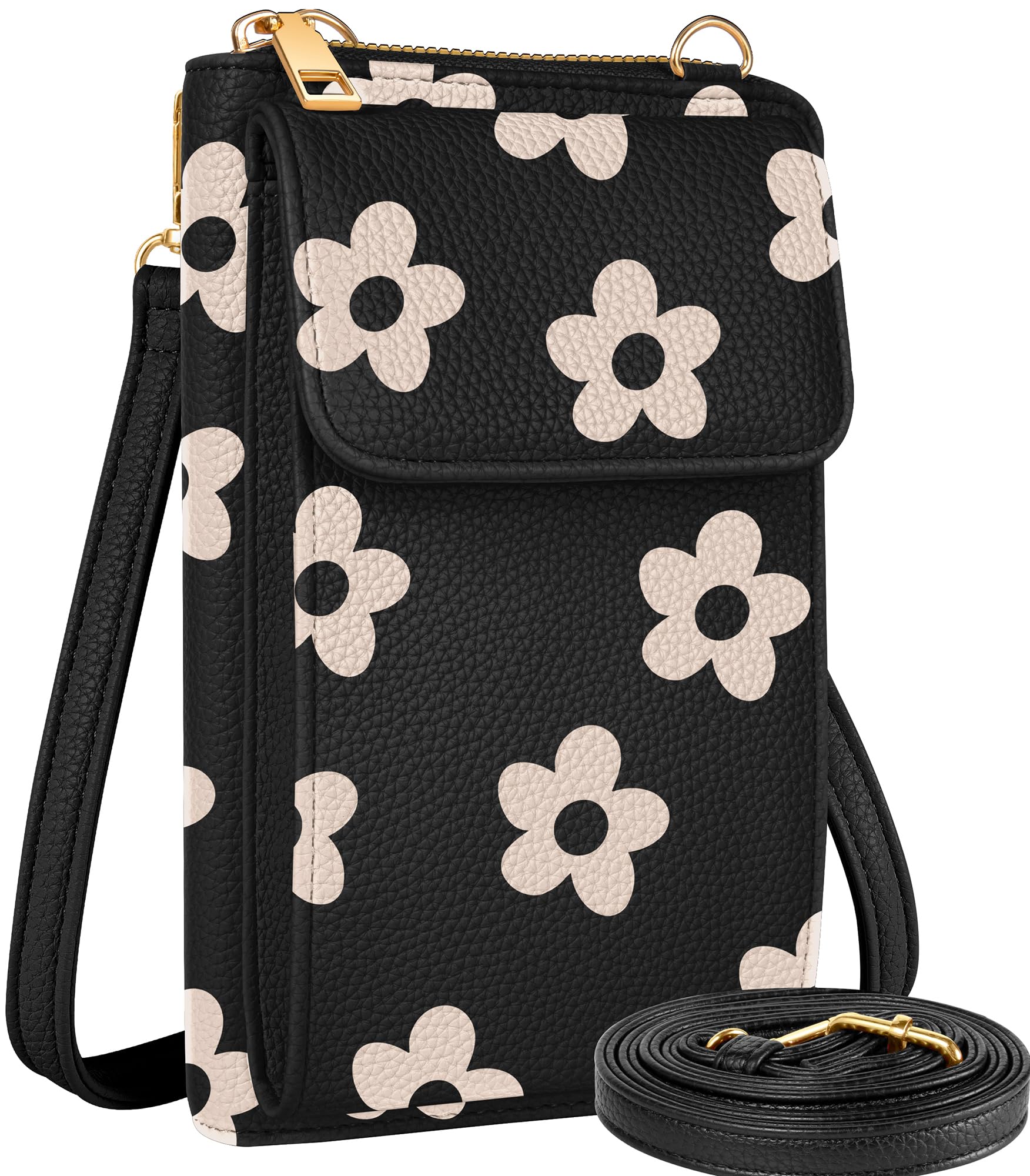 Miss Adola Cell Phone Purse Crossbody Bags for Women - Cute Design Leather Cellphone Bag Small ...