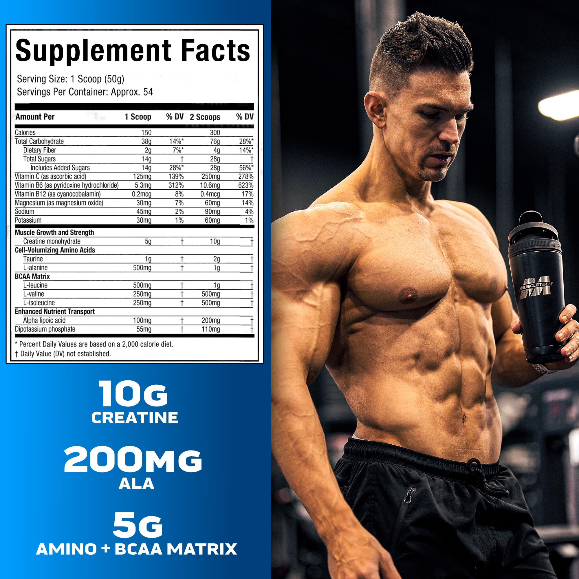 Mua MuscleTech Creatine Monohydrate Powder - Cell-Tech Creatine Powder ...