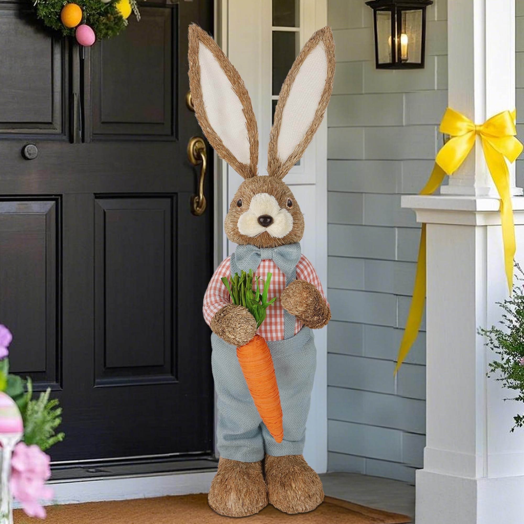 DR.DUDU 2.7FT Large Easter Bunny Decor – Outdoor Easter Decorations for ...
