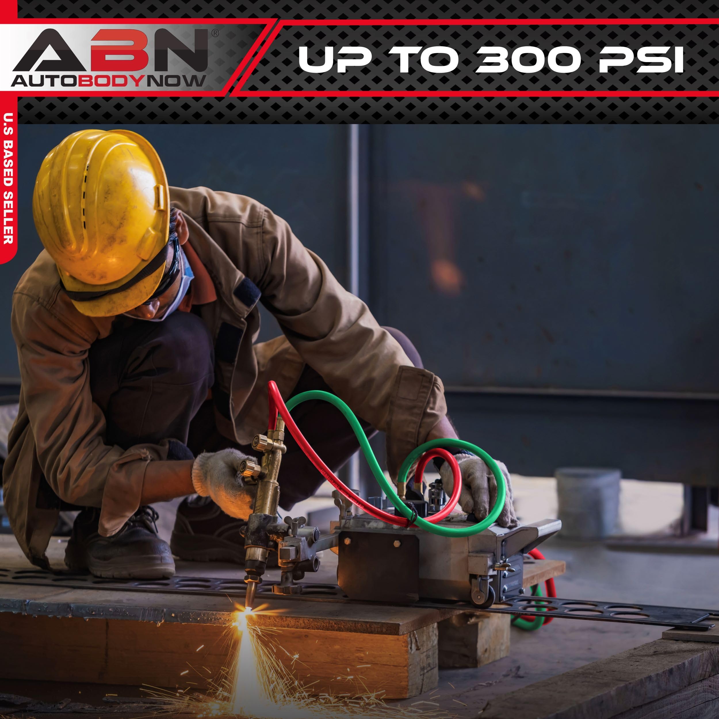 Mua ABN Oxy Acetylene Torch Hose, 25 Foot x 1/4 Inch - B Fitting Twin ...