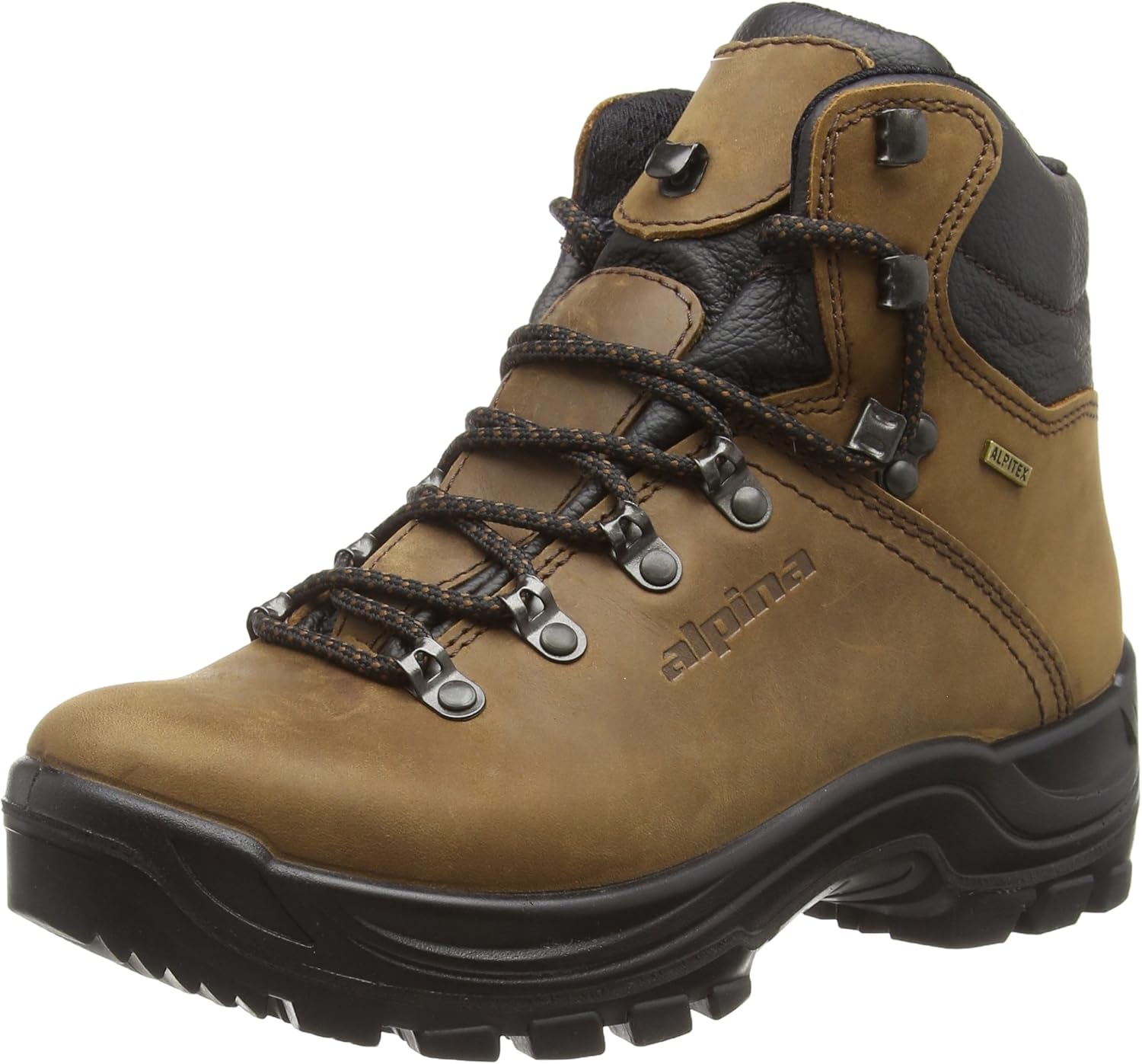 alpina Unisex-Erwachsene 680203 Trekking-& Wanderstiefel, Braun (Braun ...