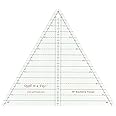 Amazon.com: Quilt In A Day Equilateral Triangle Ruler, 8.5", Clear