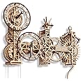 Amazon.com: UGEARS Wooden 3D Puzzles for Adults Aero Clock - Mechanical ...