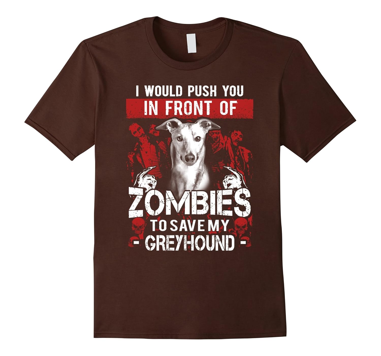 Zombies Greyhound shirt