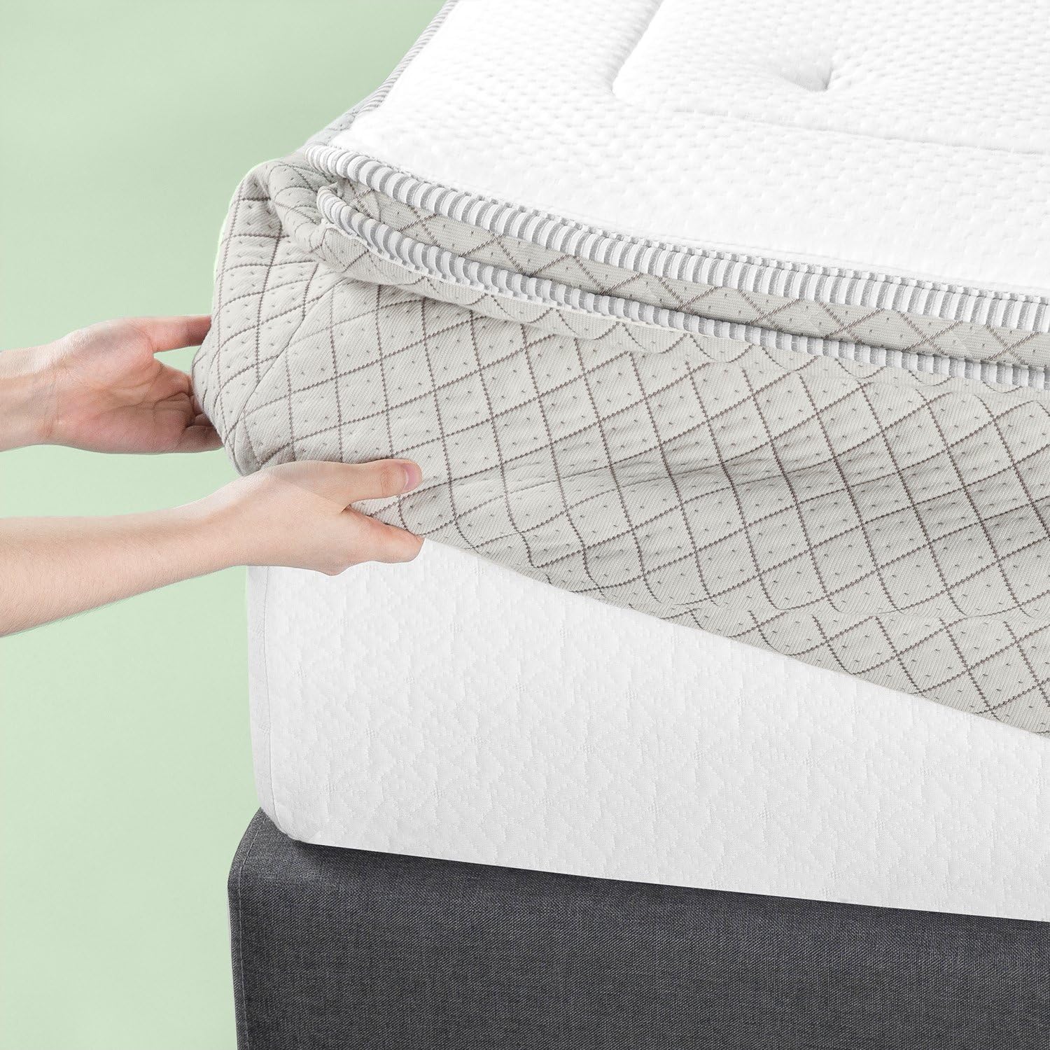 Best Queen Mattress Topper Zinus Sweet Life Daily Best Queen Mattress Topper Zinus Sweet Life Daily