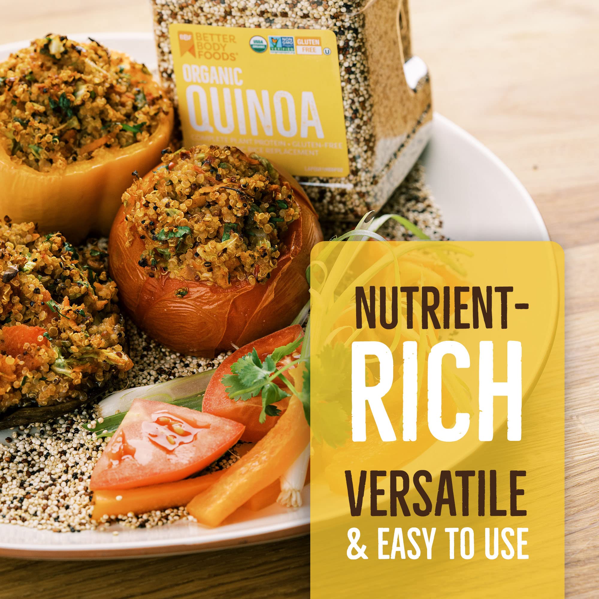 Mua Organic Quinoa, Vegan, Complete Plant Protein, Gluten Free, Low ...