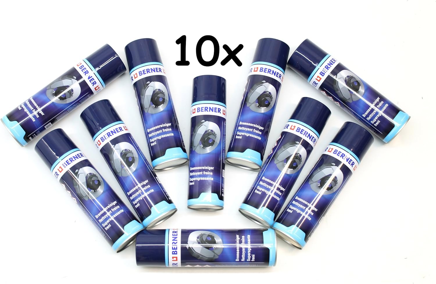 10x 500ml Bremsenreiniger von Berner: Amazon.de: Auto