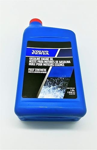 Genuine Volvo Penta Full Synthetic Gas Engine Oil 10W-40 21681794 in ...