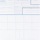 FBI Fingerprint Cards, Form FD-258, 3 pack: Amazon.ca: Home & Kitchen