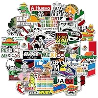 Amazon.com: Mexican Hard Hat Stickers [50pcs] Mexico Pride - Funny ...