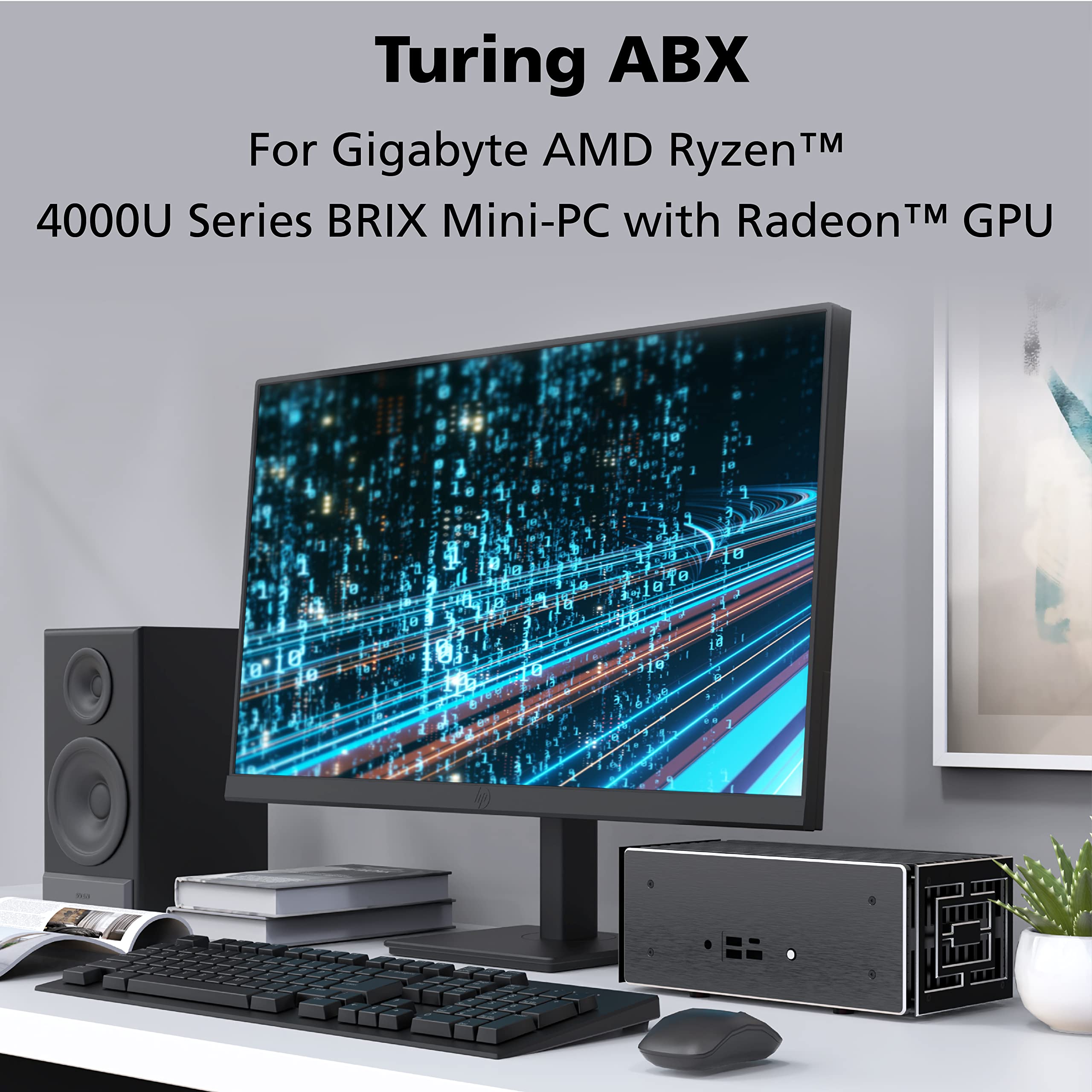 Mua Turing ABX, Design for Gigabyte 4000U Series BRIX Mini-PC Up to AMD Ryzen™ 7, Compact Pure ...