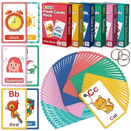 Mua Sight Words Flash Cards for Kids Age 3+, Set of 6 192 Flashcards ...