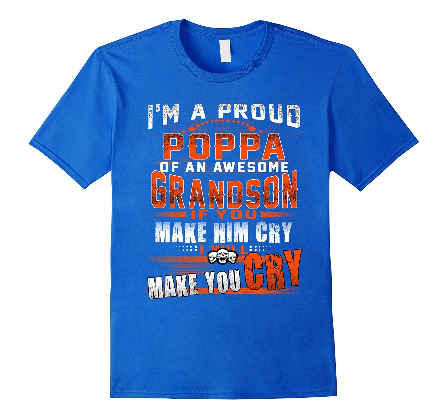 Papa Shirt I’m proud POPPA of An awesome Grandson Tee-Art – Artvinatee
