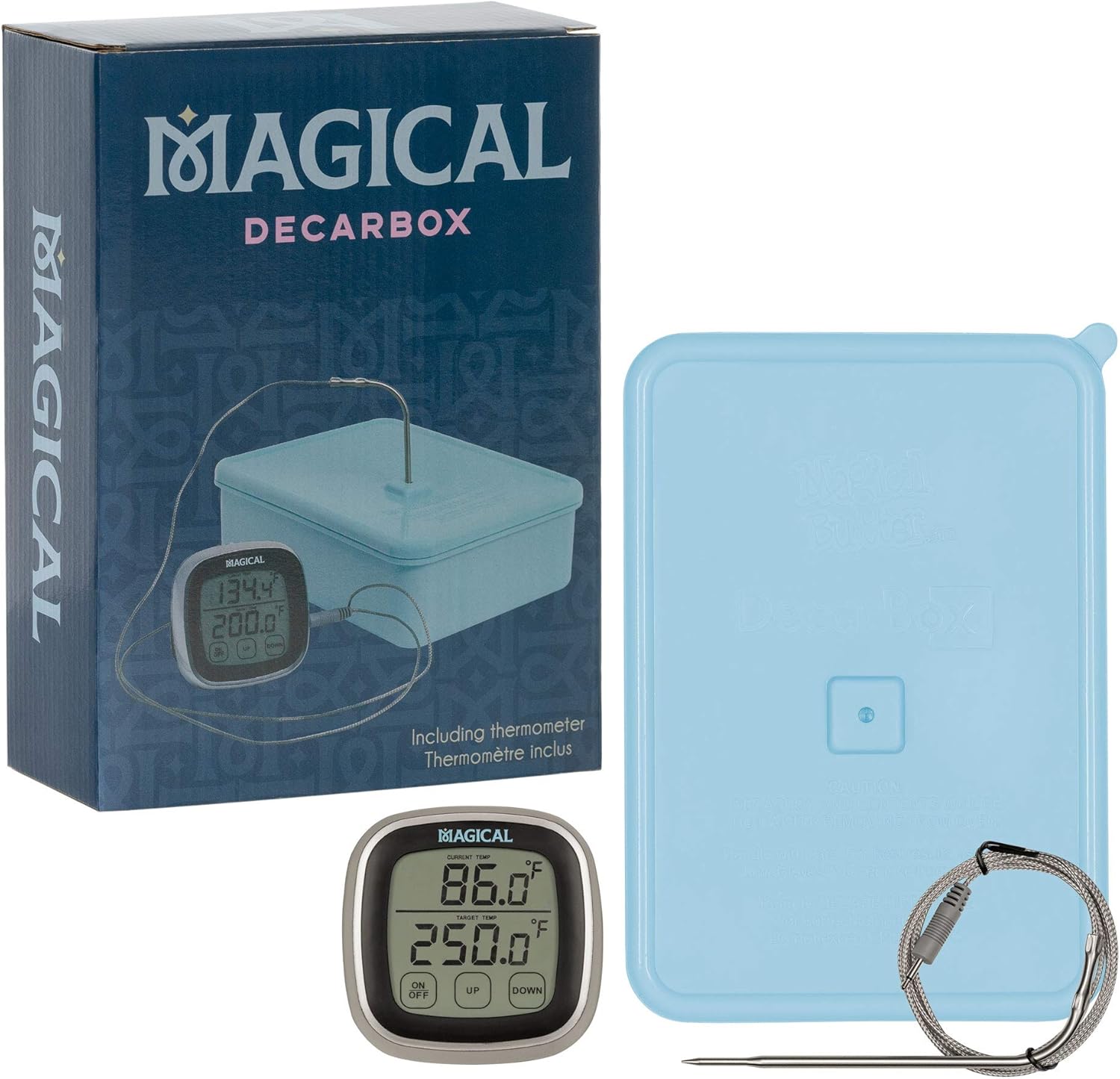 Magical Butter Silicone Decarboxylation Thermometer Decarbox Combo Pack ...