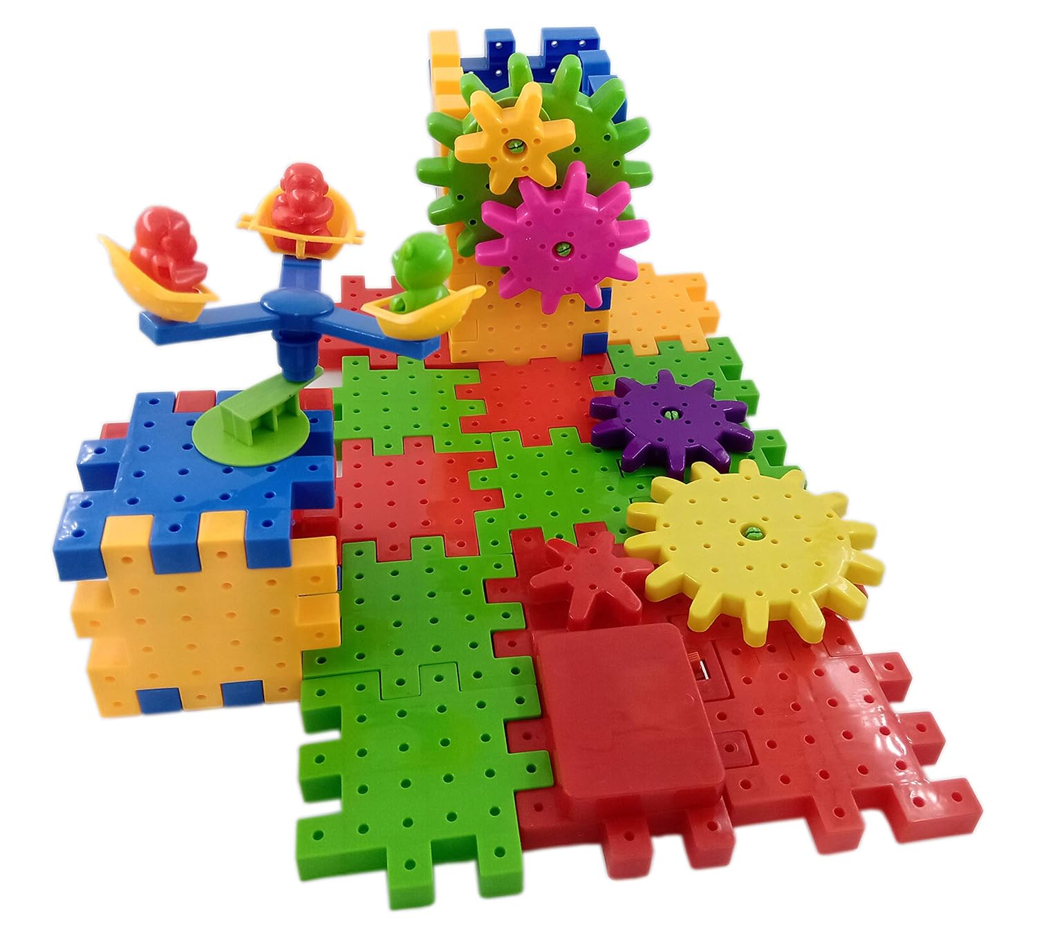 Buy Motion Building Blocks with Electric Motor and Gears. Set of 81 pcs ...