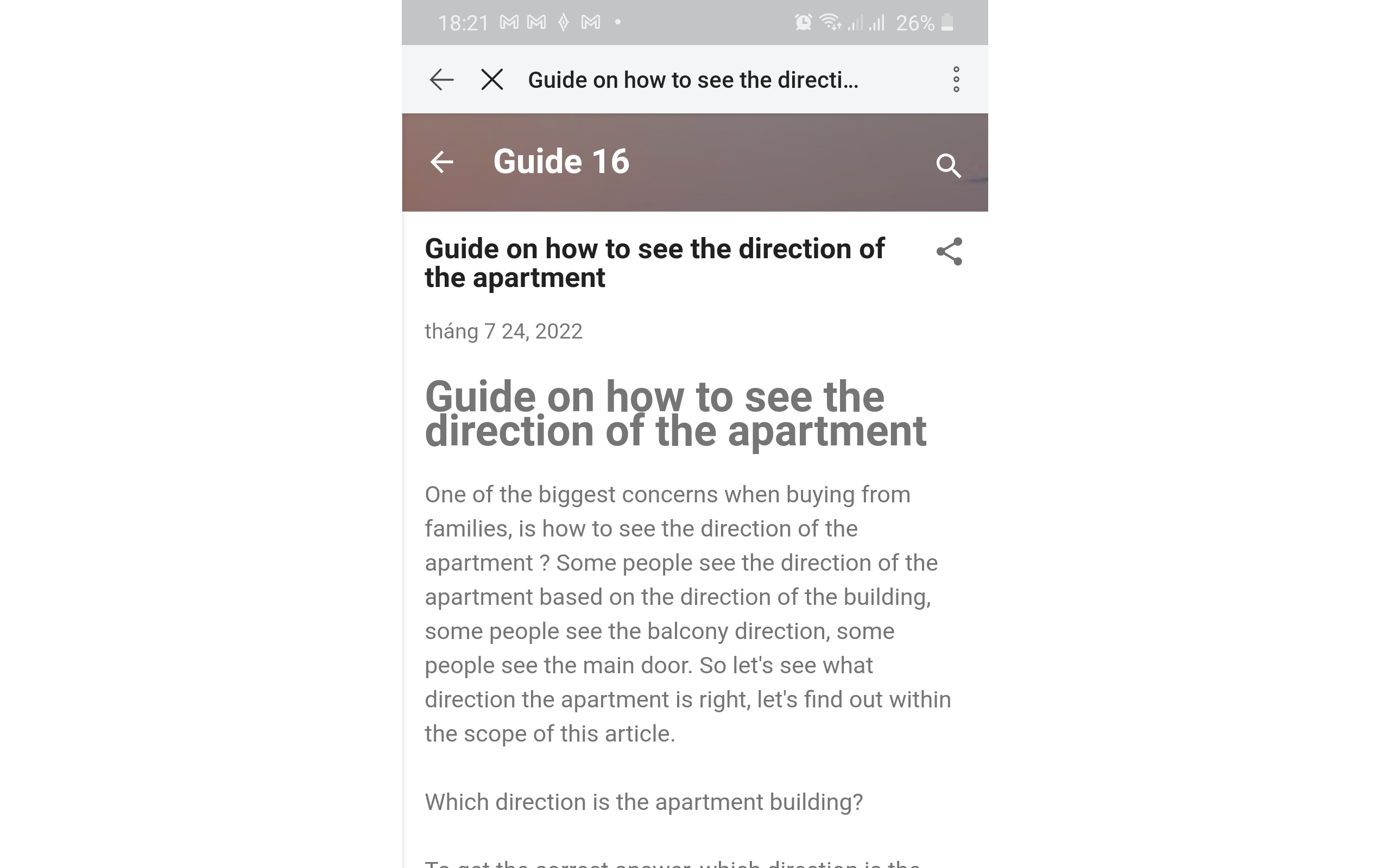 GUIDE ON HOW TO SEE THE DIRECTION OF THE APARTMENT Amazon fr Appstore 