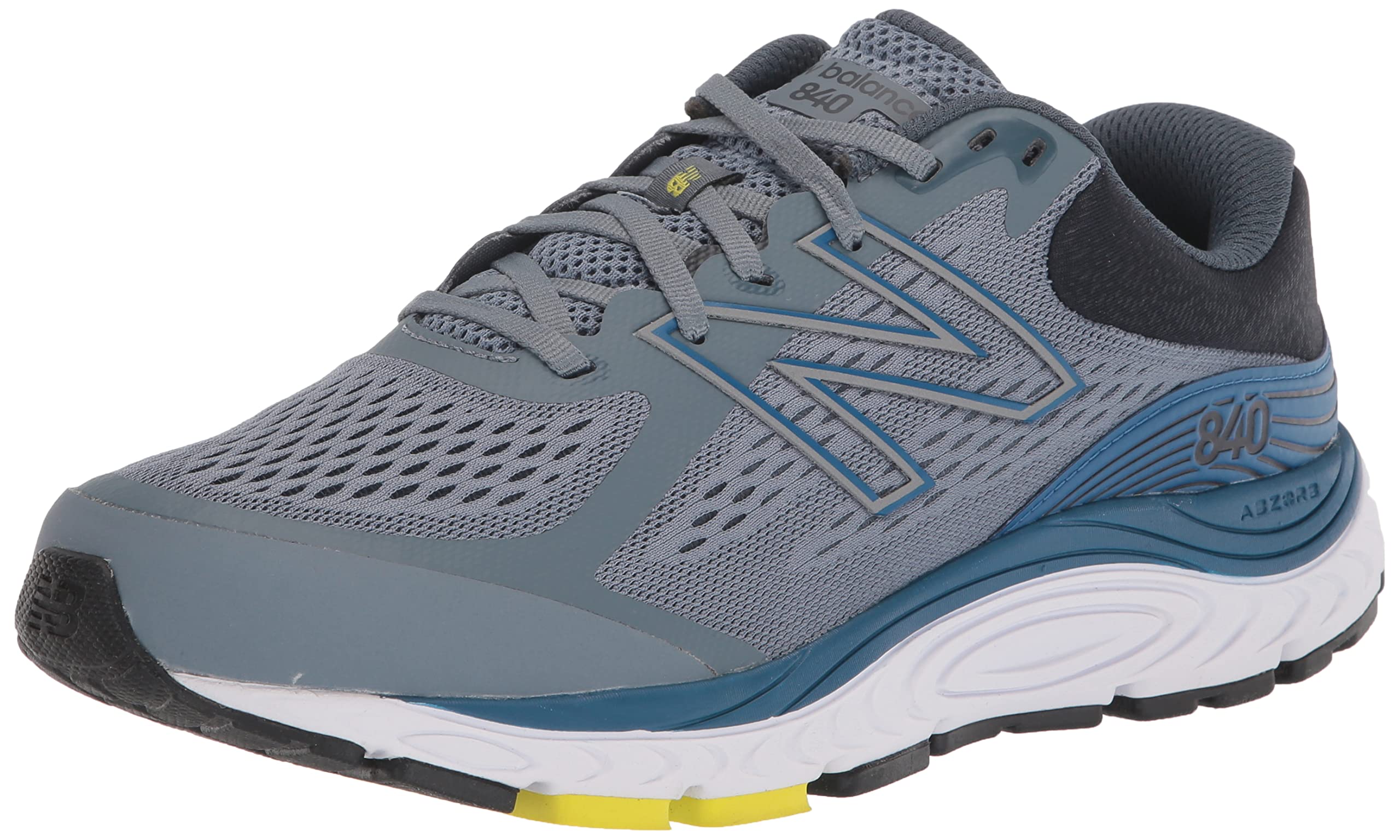 New Balance Men's M840LB5 Running Shoe, Ocean Grey/Oxygen Blue, 11.5 ...