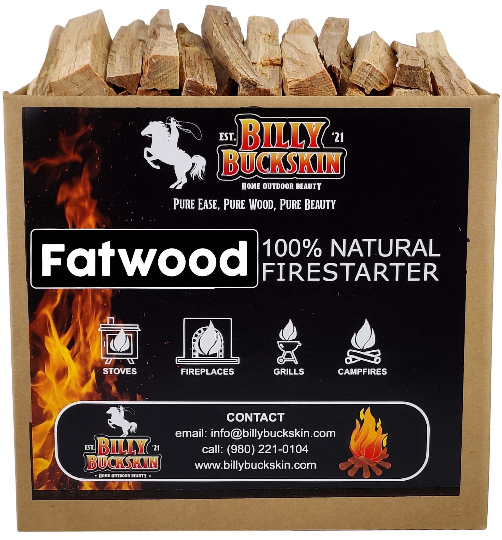 Mua 10 lbs. Fatwood Fire Starter Sticks, Perfect Fire Starters for Fire ...
