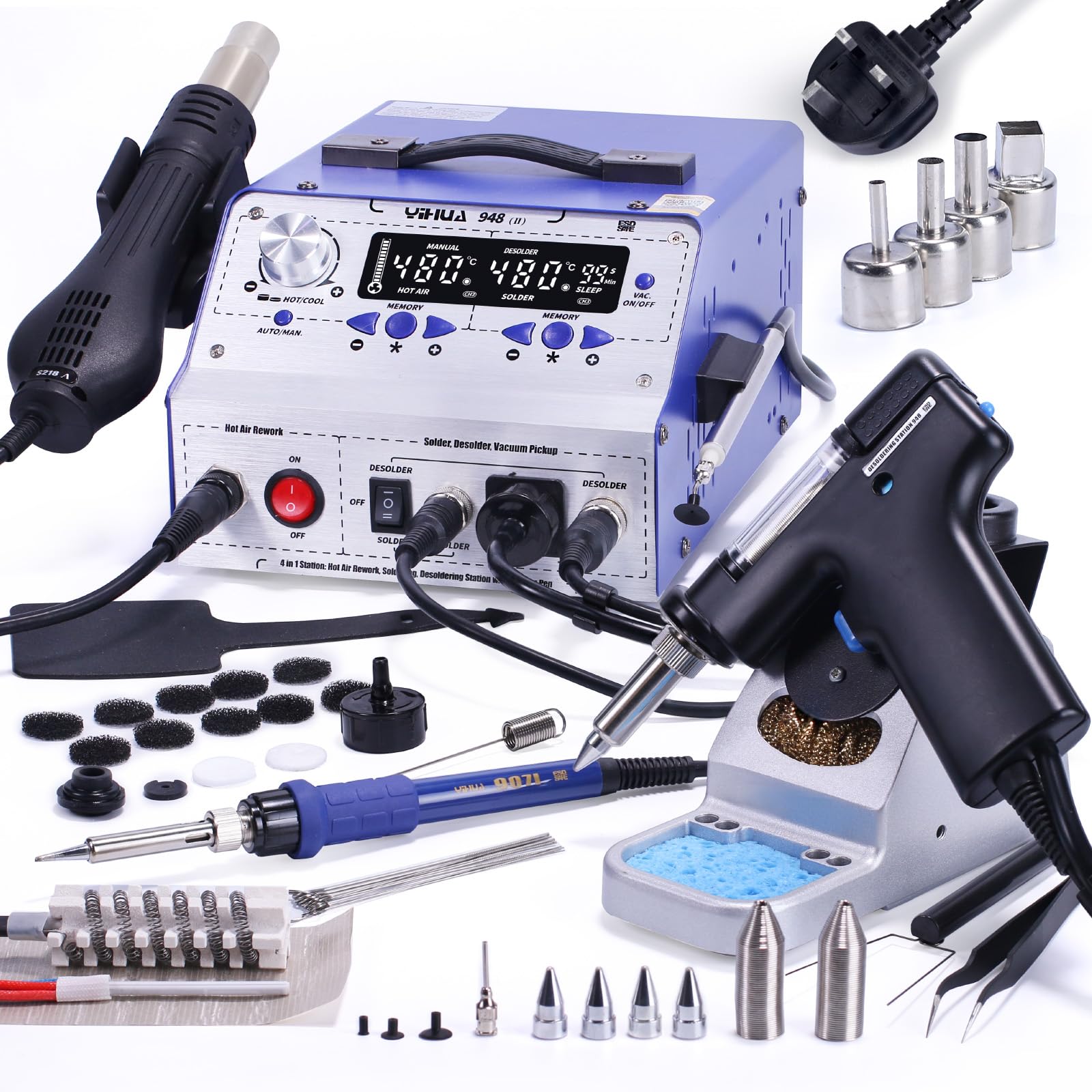 Mua 948-II Desoldering Station SMD Hot Air Rework Station Soldering ...