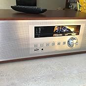 Amazon.com: Toshiba TY-CWU700 Vintage Style Retro Look Micro Component Wireless Bluetooth Audio ...