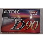 Amazon.com: TDK SA 90 minute Super High Resolution Type II Audio Cassette Tape : Electronics