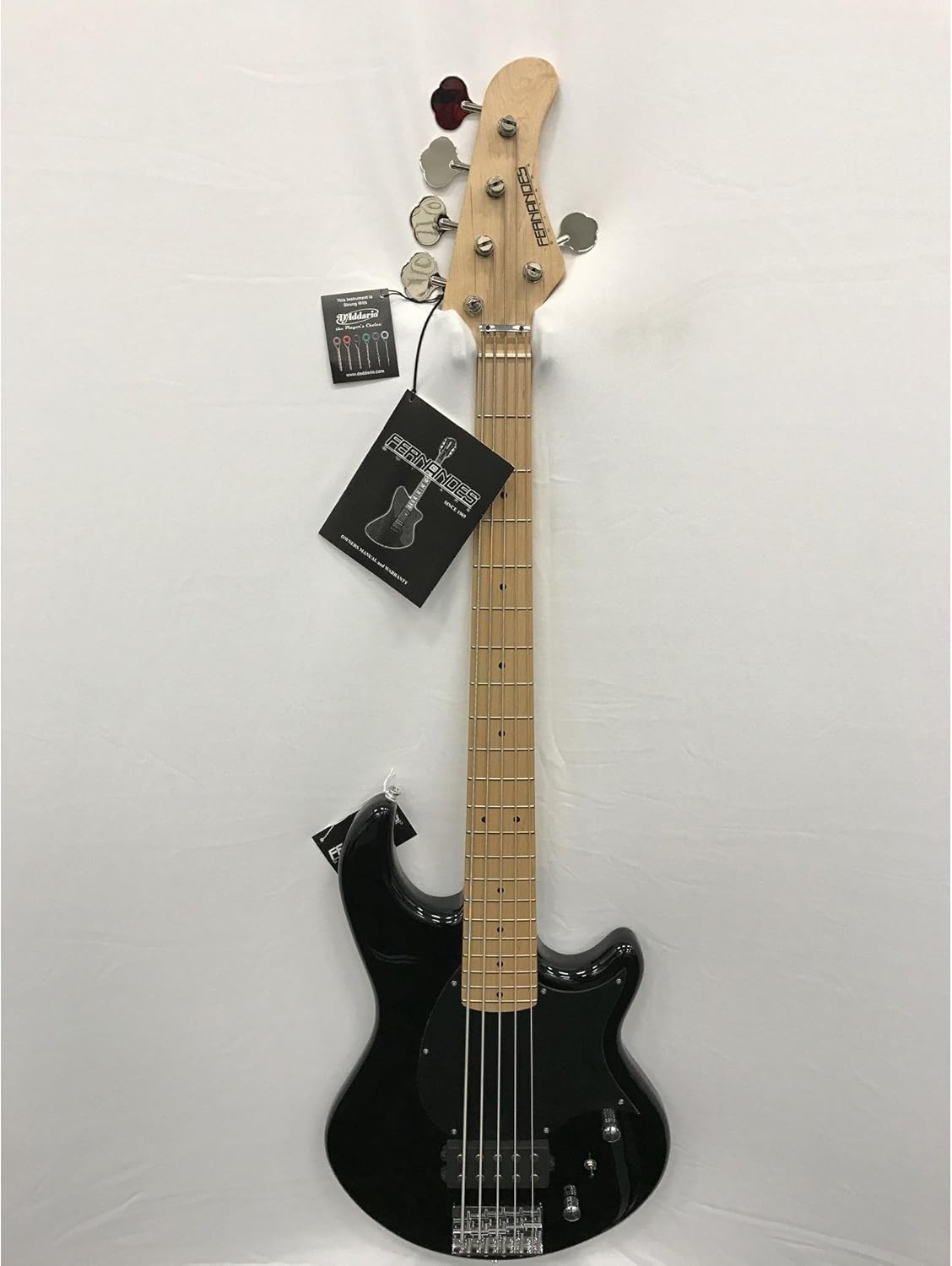 Fernandes Atlas 5X 5 String Electric Bass - Black: Amazon.co.uk ...
