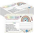 Amazon.com : Rainbow Happy Mail Teacher Notes to Parents Classroom Good ...