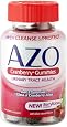 Amazon.com: AZO Cranberry Urinary Tract Health Gummies Dietary ...