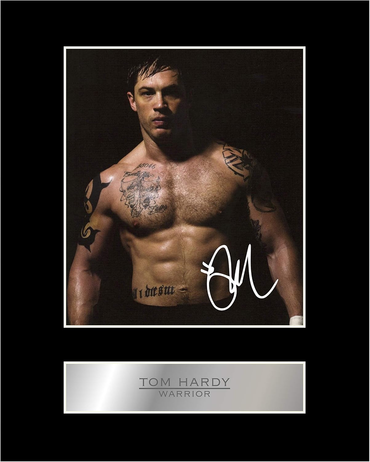 Tom Hardy Signed Mounted Photo Display Warrior Autographed Gift Picture ...