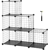 Amazon.co.jp : SONGMICS メタルラック シューズラック 組立簡単 DIY可能 10ラック 40×30×17cm 耐荷重 ...