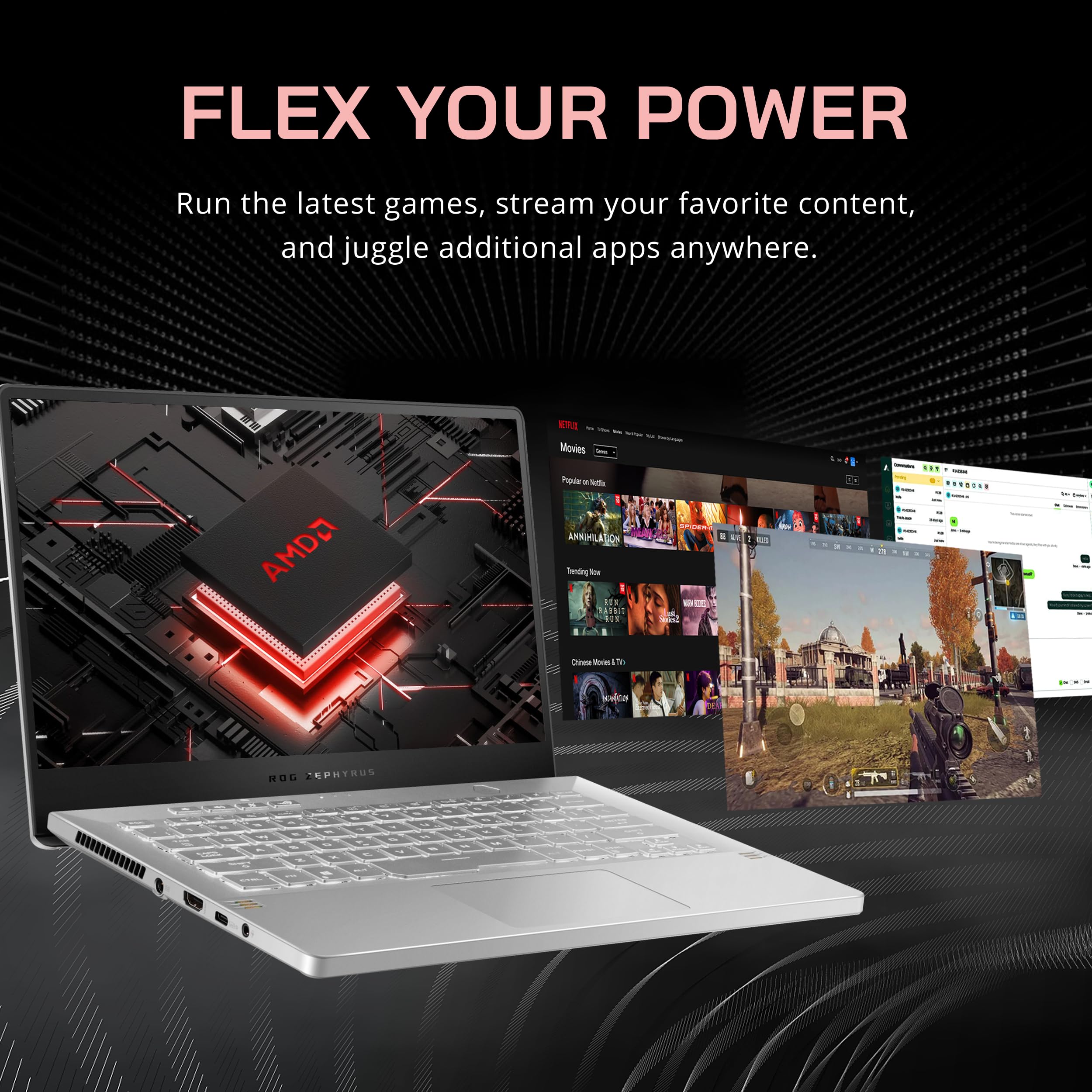 Mua ASUS ROG Zephyrus G14 Gaming Laptop, 14'' FHD 144Hz Display, AMD ...