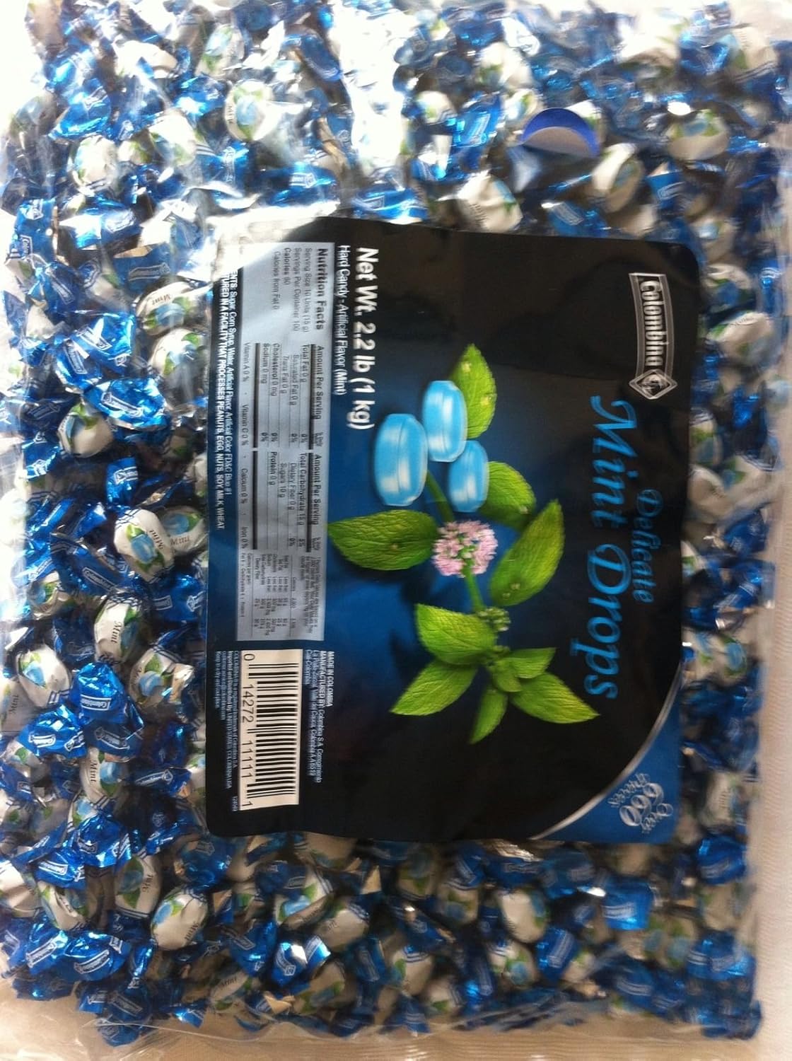 Amazon.com : Delicate Mint Drops 2.2 Lb (1 kg) Candy : Grocery ...