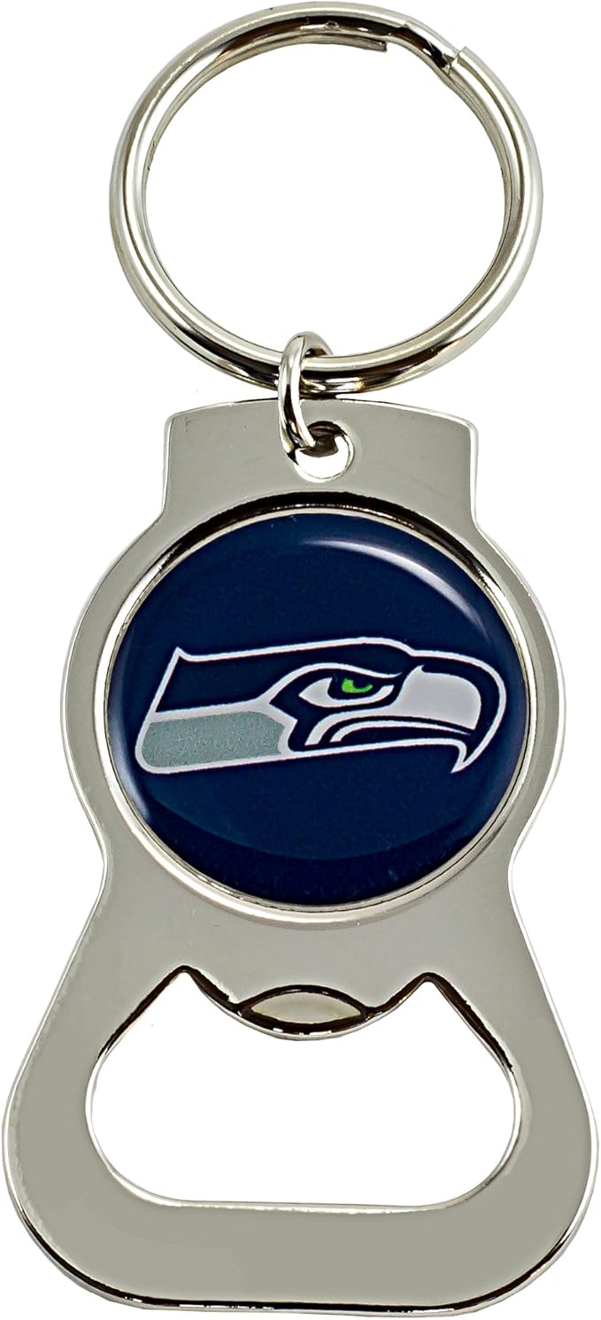 NFL Seattle Seahawks Bottle Opener Key Ring, Key Chains - Amazon Canada