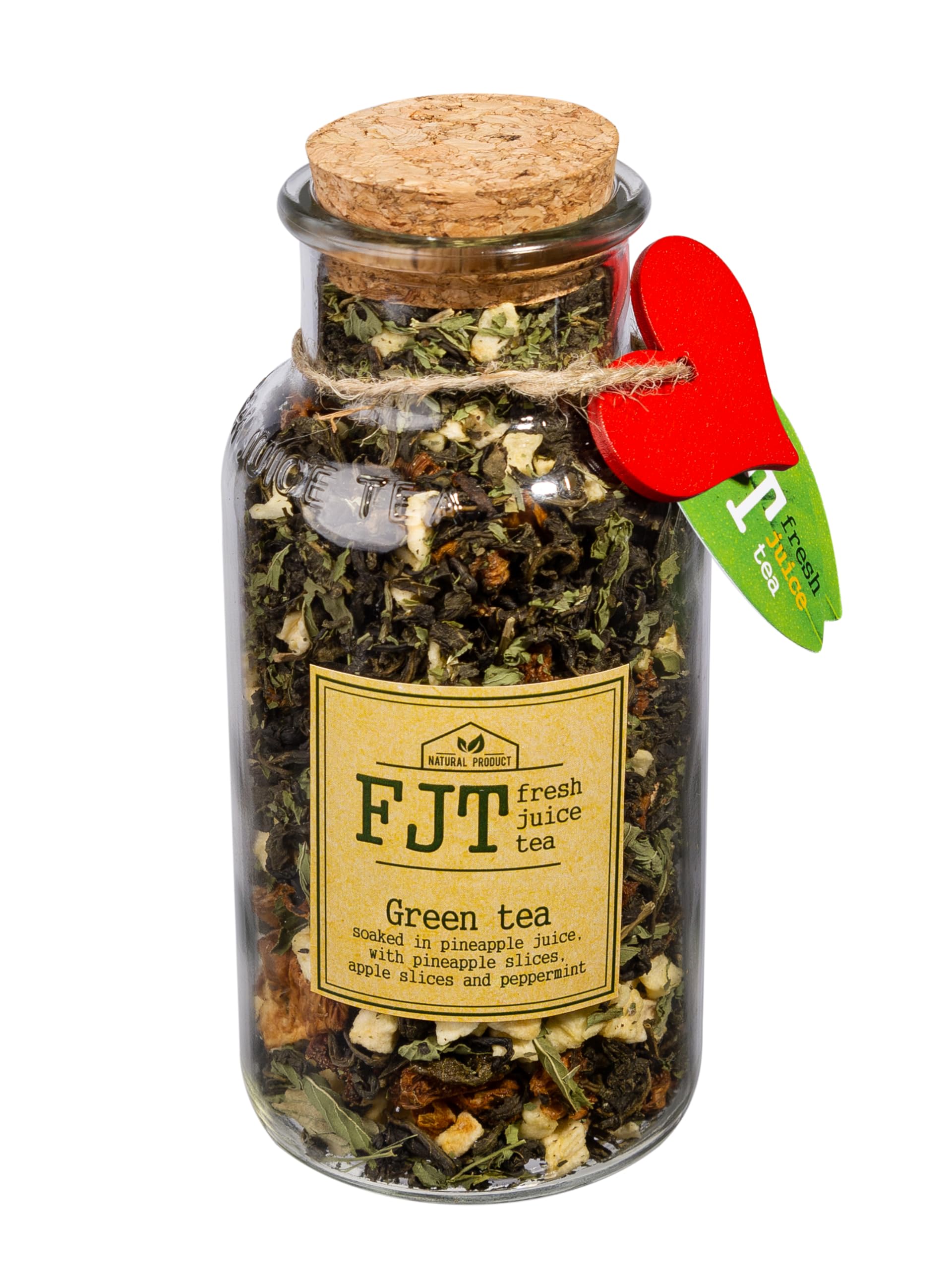 Mua FJT Green Tea Soaked in Pineapple Juice with Pineapple Slices Apple ...