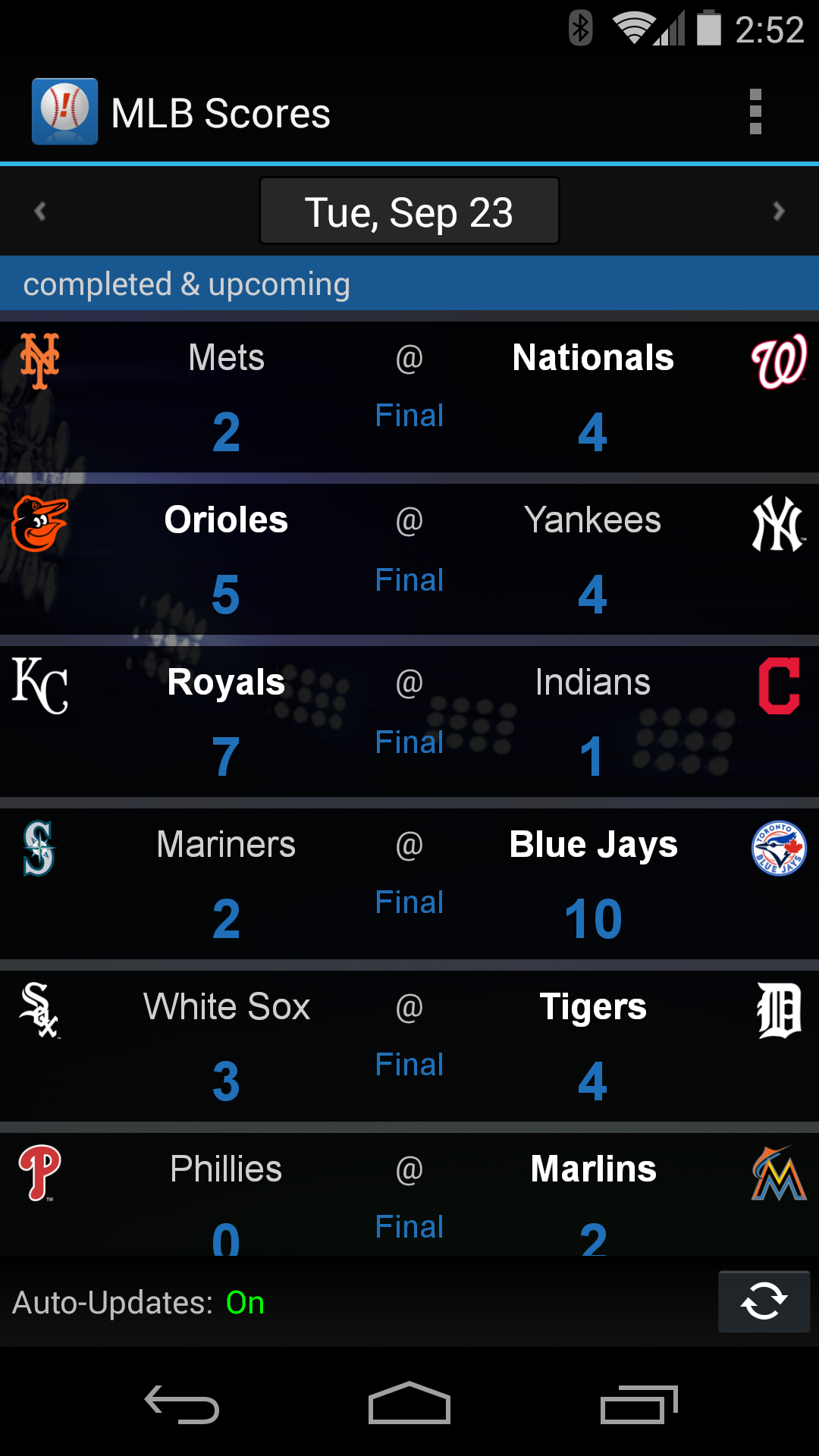 Sports Alerts - MLB edition:Amazon.co.uk:Appstore for Android
