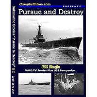Amazon.com: USS Bluefin "Pursue & Destroy" Navy Gato Submarines WW2 ...