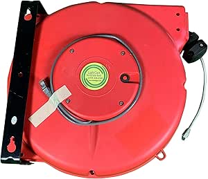 Amazon.com: 100 FT Retractable Cat6 Shielded Ethernet Data Reel UTP ...