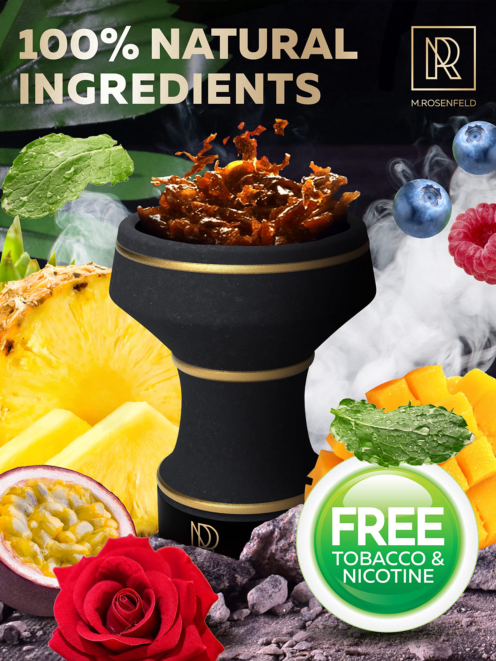 Mua M. ROSENFELD Hookah Shisha Flavors Set - 4 x 100g Shisha Hookah ...