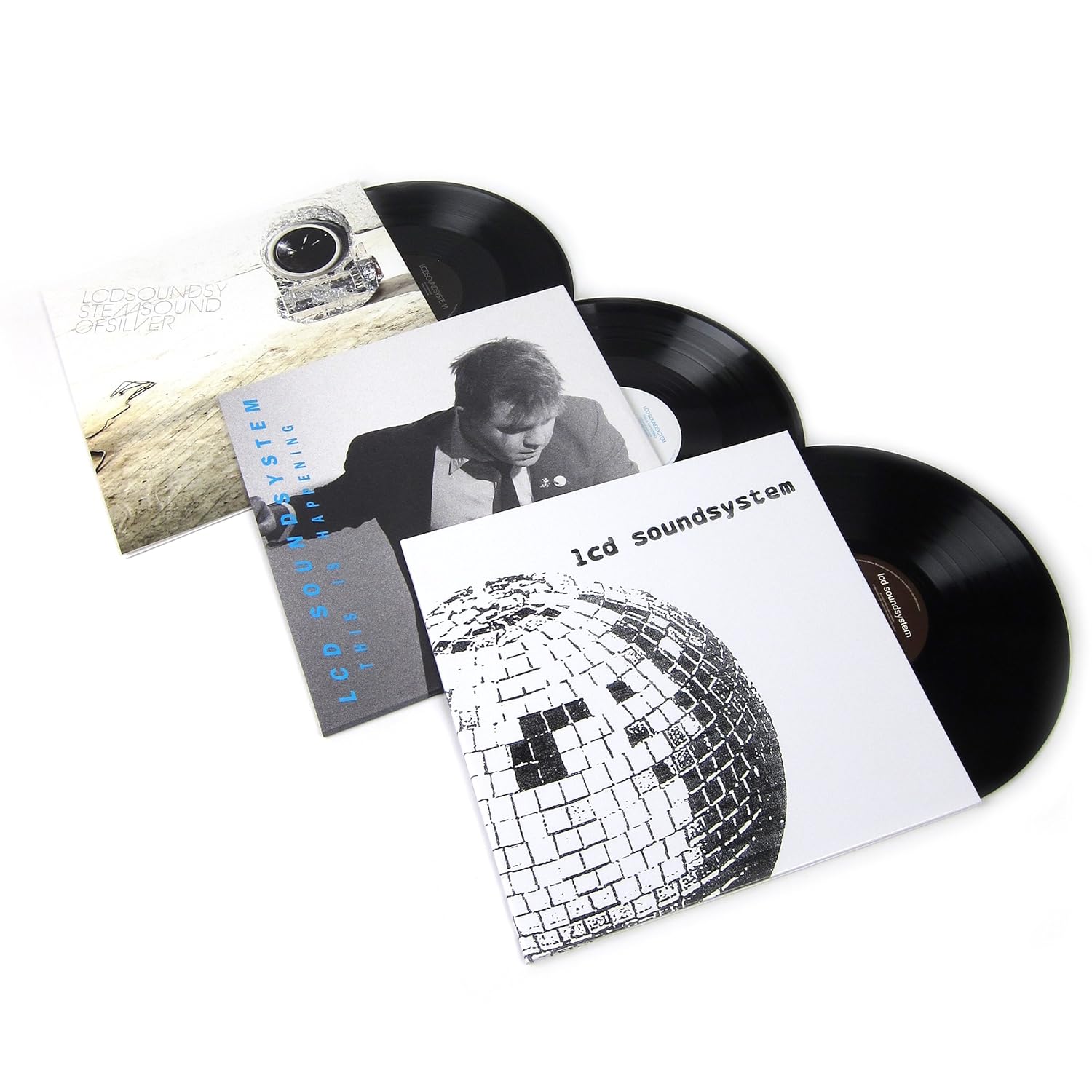 LCD Soundsystem: Vinyl LP Album Pack (S/T, Sound Of Silver, This Is ...