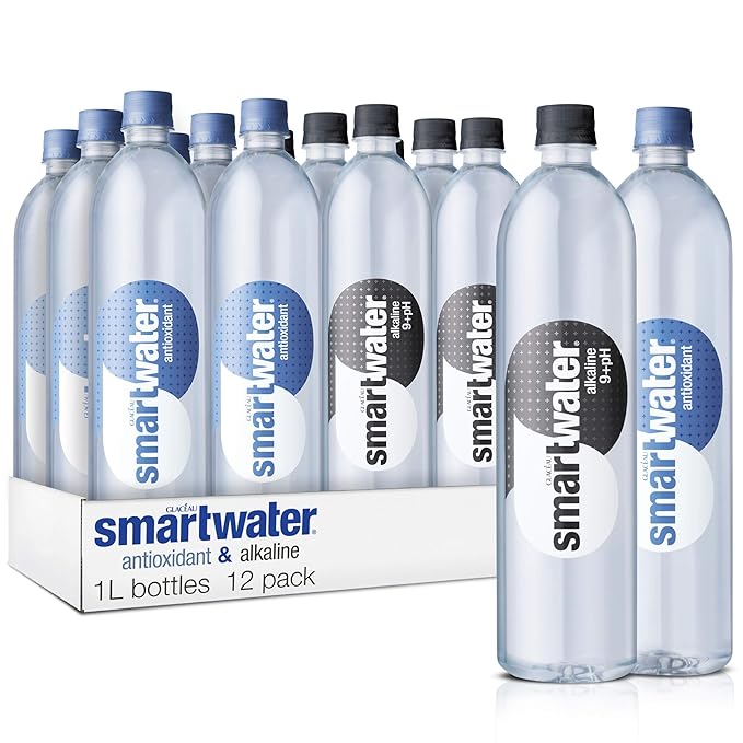 Amazon.com : Smartwater Sparkling Smartwater Alkaline & Antioxidant ...