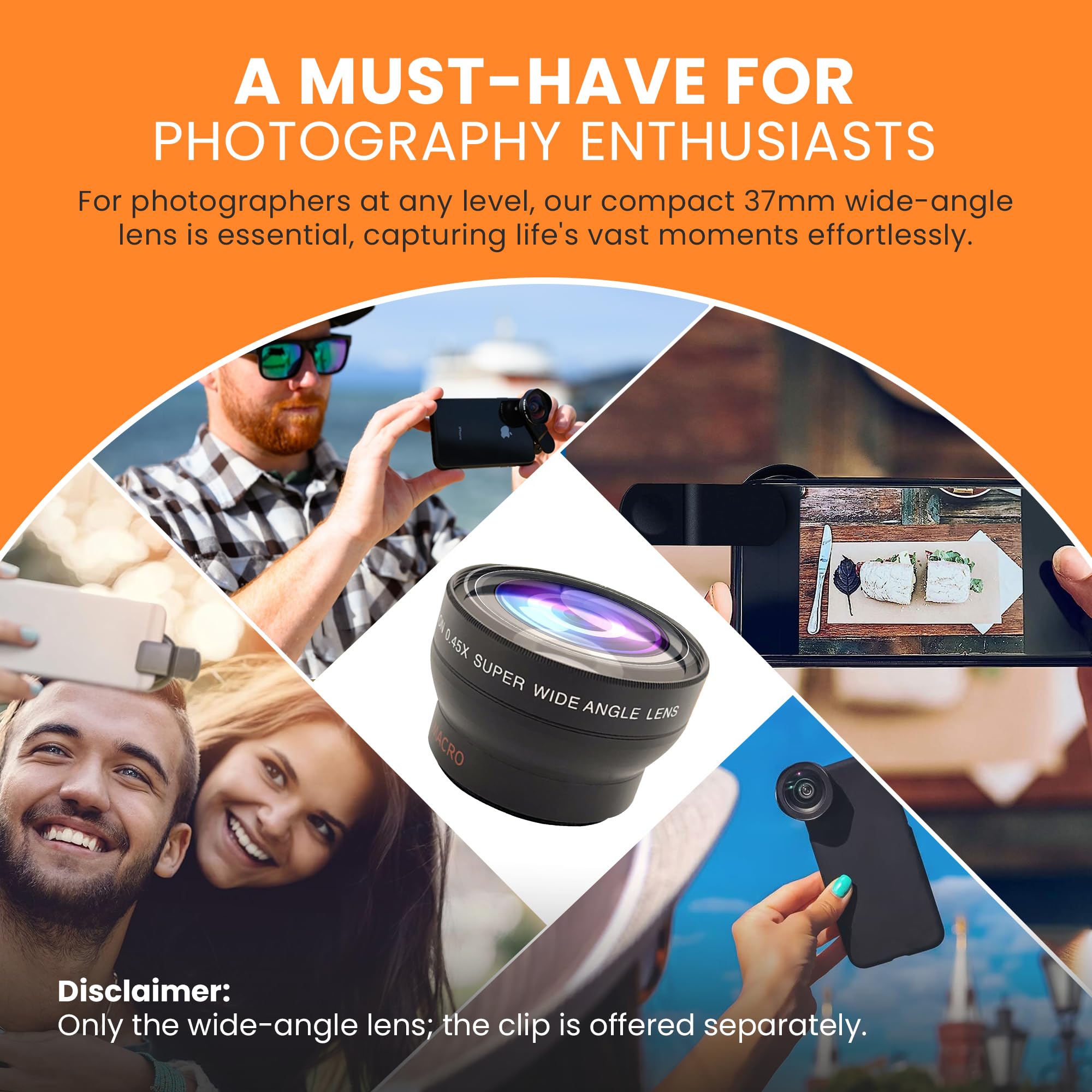 Mua iOgrapher 37mm Wide Angle Lens for iPhone and Smartphones - Macro ...