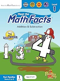 Amazon.com: Meet the Math Facts - Addition & Subtraction Level 1 ...